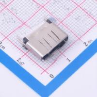 China electrical performance HDGC HDMI-GD-132PWB HDMI connector with UL94V-0 certified housing materials for sale