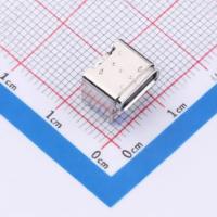 China type C 16 pin double shell connector with 3 millimeter height and board mount HDGC TYPE C-DB-120PWB for sale