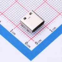China 16 Pin Type C Board Mount Connector HDGC TYPE C-DB-116PWB Featuring 835mm Length for PCB Applications for sale