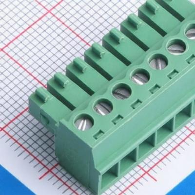 China Flexible pole HDGC HDGC381-M-8P male connectors terminal blocks for electrical system connections for sale