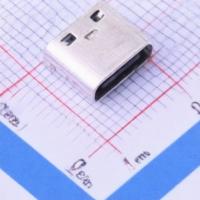 China Type C 16PIN SMT Single Row Connector HDGC TYPE C-DB-109PWB Integrated with 735mm Board Height for sale