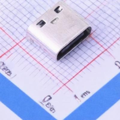 China Type C 16PIN SMT Single Row Connector HDGC TYPE C-DB-109PWB Integrated with 735mm Board Height for sale