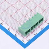 China Electronic connector HDGC HDGC381-F-7P terminal block male plug 3.81mm pitch for device applications for sale