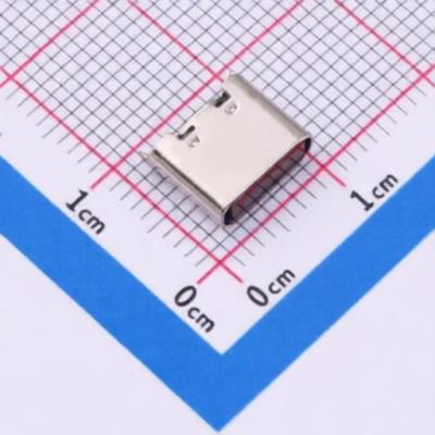 China Stainless steel 6 pin vertical mount connector HDGC HDGCYLSY-TYPE C-101 designed for compact connections for sale