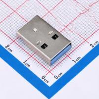 China HDGC USB ZL 116PWB USB AM 3.0 Connector with Blue LCP Housing and Low Profile Straight Pin Structure for sale