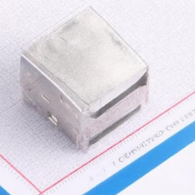 China HDGC USB HXS 113DIP USB AF Dual Layer SMT Flat Mouth Connector with High Temperature Thermoplastics for sale
