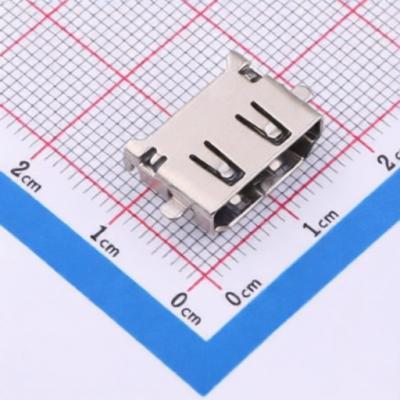 China HDMI Connector HDGC HDMI-GD-109PWB with Glass Fiber Reinforced Housing and Copper Alloy Contacts for sale