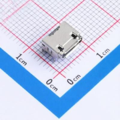 China Micro connector HDGC MICRO ZL 121PWB with 4 millimeter height and robust stainless steel rolled edge for sale