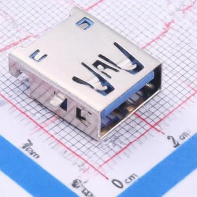 China USB 3.0 Connector HDGC USB3.0-GD-122PWB Featuring Operating Temperature Range Minus 40 to 85 Celsius for sale