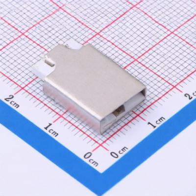 China White PBT Housing USB AM 180 Degree Connector HDGC USB ZL 118PWB Electrical Mechanical Specifications for sale