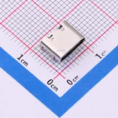 China Type C 6P Four Pin Plug Board Stainless Steel HDGC HDGCYLSY-TYPE C-103 Connector Length 68mm for sale