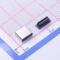 China TYPE C Connector HDGC TYPE C-CQ-102PWB with 6 Pin SMT Mounting and 65 Millimeter Height for sale