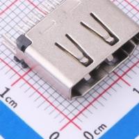 China HDGC HDMI-GD-125PWB HDMI AF Connector with 100 Megaohm Minimum Insulation Resistance at 500 Volts DC for sale