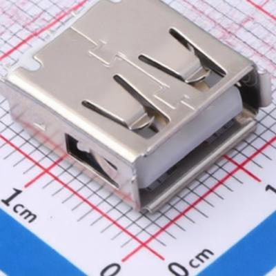 China USB Connector USB ZD 127DIP Providing Secure Connection with Gold Plated Mating Area and PBT Housing for sale