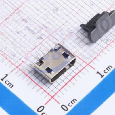 China Tape and reel micro plug in flat mouth stainless steel rear plug HDGC MICRO ZL 109PWB with 0.8mm width for sale
