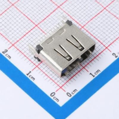 China Compact HDGC HDMI-GD-126PWB HDMI connector with 0.2mm contact thickness and UL94V-0 rated housing material for sale