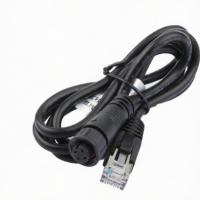 China Durable RS485 Communication Cable HJ Tech 3C0000Q03-037 Featuring Waterproof M12 Connector and RJ45 Plug for sale