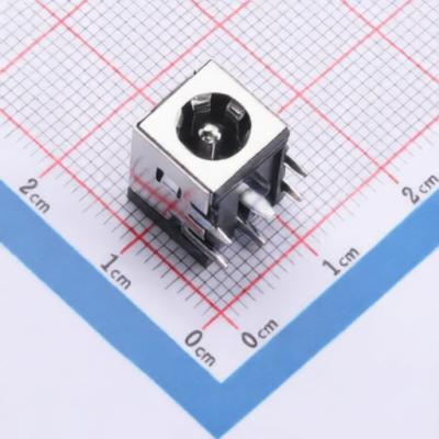 China 3.5 pin electrical connector HMTCONN HMT-DC-053D-25 with silver plated brass pins and spring contact for sale