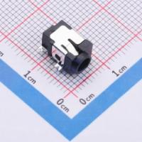 China Electronic DC Power Connector HMTCONN DC031A-B13 with Durable Brass and PPA Black Housing Components for sale