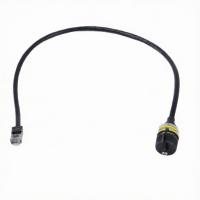 China 4 pin industrial connector and RJ45 8P8C cable assembly CAT5 24 gauge cable by HJ Tech 3C0000Q03 020 for sale