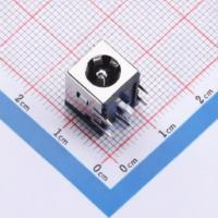 China Electrical 3.5mm Pin Plug Connector HMTCONN HMT-DC007B-2.0 with Phosphor Copper and Brass Materials for sale