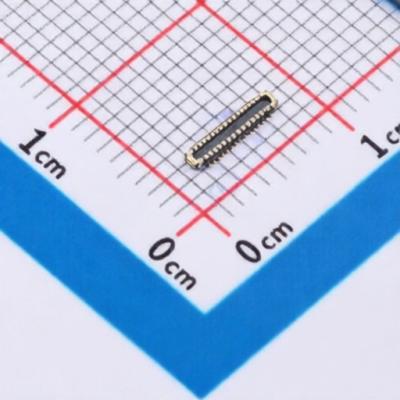 China Connector with UL 94 V0 Rated LCP Housing and Gold Nickel Plated Contacts HOAUC HYCW60M-BTB2X15-047B for sale