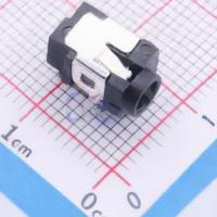China Durable Electronic Connector HMTCONN DC031-B13 DC Power Jack with Rated Load DC 12V 2A and PPA Black Housing for sale