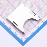 China Multimedia Card Connector Featuring RoHS Certification and Copper Alloy Contacts HMTCONN HMT-SD-006M for sale