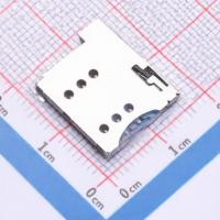 China Compact HMTCONN MICRO SIM 6P 1.35H connector suitable for micro and nano SIM card electronic devices for sale