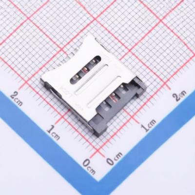 China HMTCONN HMT SIM 01A micro SIM card connector designed for easy insertion and performance in devices for sale