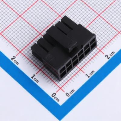 China PA66 and tin plated copper connector Hong Cheng HC-5557-MX3.0-2x6Y part number technical data sheet for sale