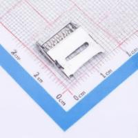 China Electronic T Flash CARD connector HMTCONN HMT TF 1307 with AU plating and SN plating on solder tails for sale