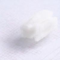 China Durable white PA66 connector housing Hong Cheng HC-XA2.54-2Y ideal for electrical circuit connections for sale