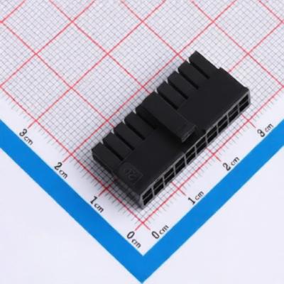 China Connector housing natural color PA66 and copper tin plated pins Hong Cheng HC-5557-MX3.0-2x10Y for electronics for sale