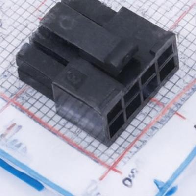 China PA66 connector housing with tin plated copper pins Hong Cheng HC-5557-MX3.0-2x4Y electrical component for sale