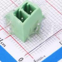 China Electrical Terminal Hong Cheng HC-JXDZRC-3.81-2P with Durable PA66 Base and Nickel Plated Brass Pins for sale