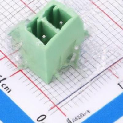 China Electrical Terminal Hong Cheng HC-JXDZRC-3.81-2P with Durable PA66 Base and Nickel Plated Brass Pins for sale