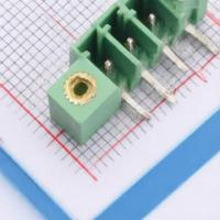 China Electrical Connector Hong Cheng HC-JXDZRM-3.81-3P with Nickel Plated Brass Pins and PA66 Base Material for sale