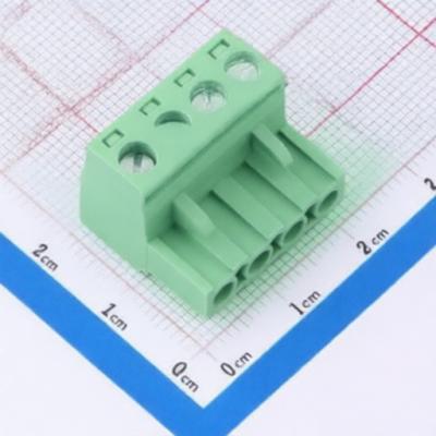 China Electrical terminal block with phosphor bronze clamps and nickel plating Hong Cheng HC-JXDZK-5.08-4P for sale