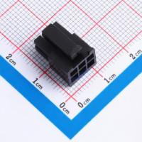 China Electronic connector featuring copper pins tin plated and PA66 housing Hong Cheng HC-5557-MX3.0-2x3Y for sale