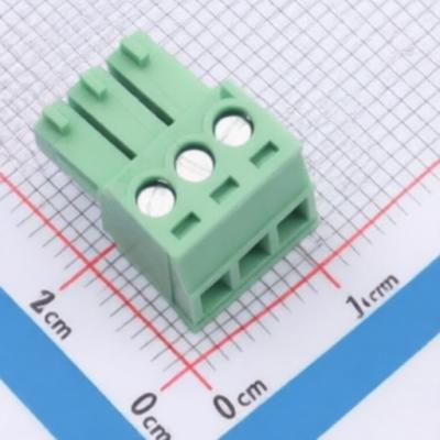 China Terminal Block Hong Cheng HC-JXDZK-3.5-3P Constructed with Copper and Brass Nickel Plated Components for sale