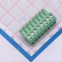 China terminal block Hong Cheng HC-JXDZK-3.81-9P featuring PA66 base and brass clips for industrial electrical wiring solutions for sale