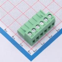 China connector Hong Cheng HC-JXDZK-5.08-6P-A with rated voltage 300 volts and torque rating 0.5 Newton meters for sale