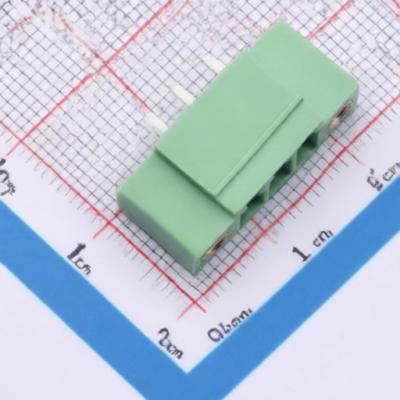China Terminal Block with PA66 Base and Nickel Plated Copper Pins Hong Cheng HC-JXDZVM-3.81-3P Electrical Connector for sale