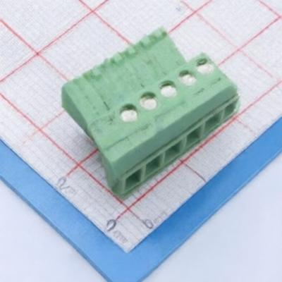 China Durable Electrical Terminal Components Including Base Square Box and Cover Hong Cheng HC-JXDZK-3.5-5P for sale