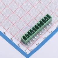 China Durable Electrical Wiring Terminals with PA66 Base and Brass Pins Hong Cheng HC-JXDZRC-3.5-11P Connector Assembly for sale