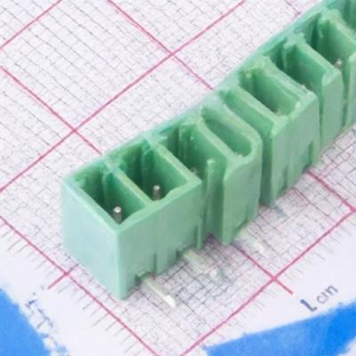 China Electrical Terminal Block Connector Brass Pins Nickel Plated PA66 Base Hong Cheng HC-JXDZRC-3.81-8P for sale
