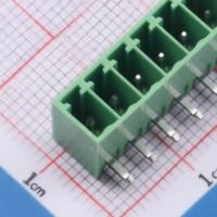 China Copper Pin Wiring Terminal Hong Cheng HC-JXDZRC-3.5-7P Featuring PA66 Base For Electrical Connections for sale