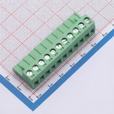China electrical terminal block Hong Cheng HC-JXDZK-5.08-11P featuring phosphor bronze clips and brass box for sale