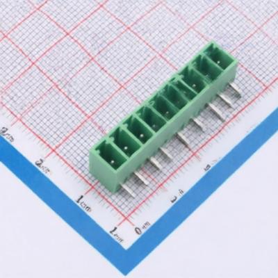 China Durable PA66 base and nickel plated brass pins electrical component Hong Cheng HC-JXDZRC-3.81-9P for circuit connections for sale